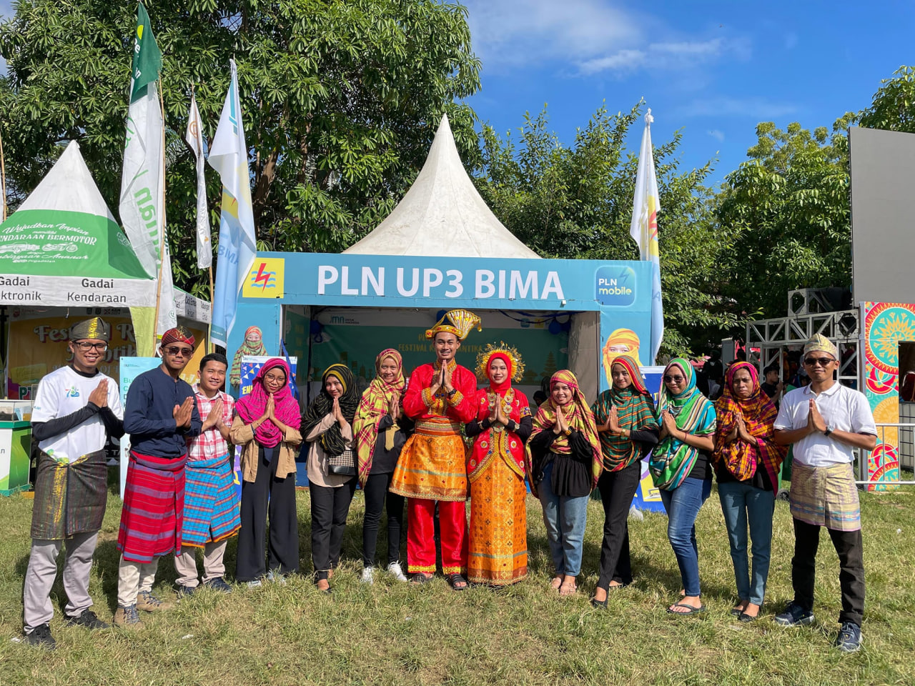 Festival Rimpu Mantika di Kota Bima, PLN Amankan Suplai Listrik ...